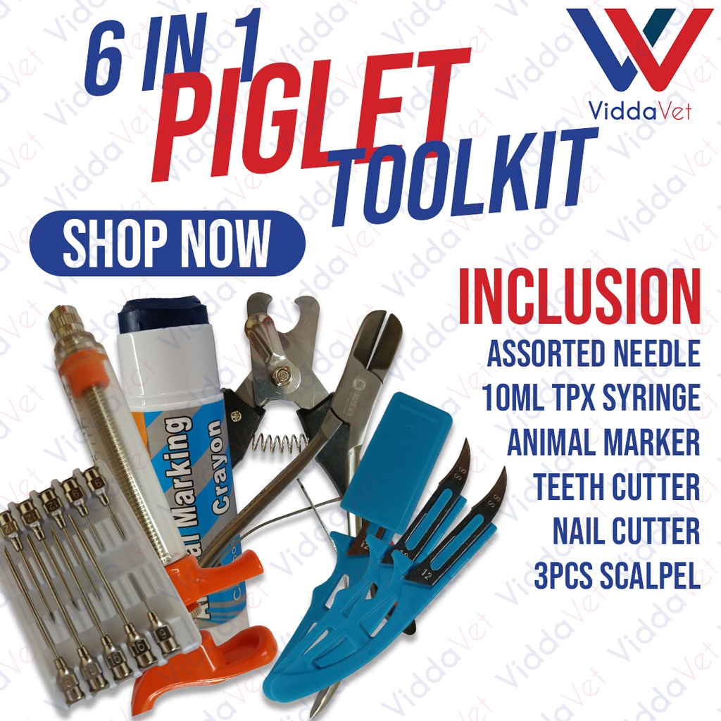 6in1 Piglet Toolkit for piglets high quality 6 in 1 tool kit for ...