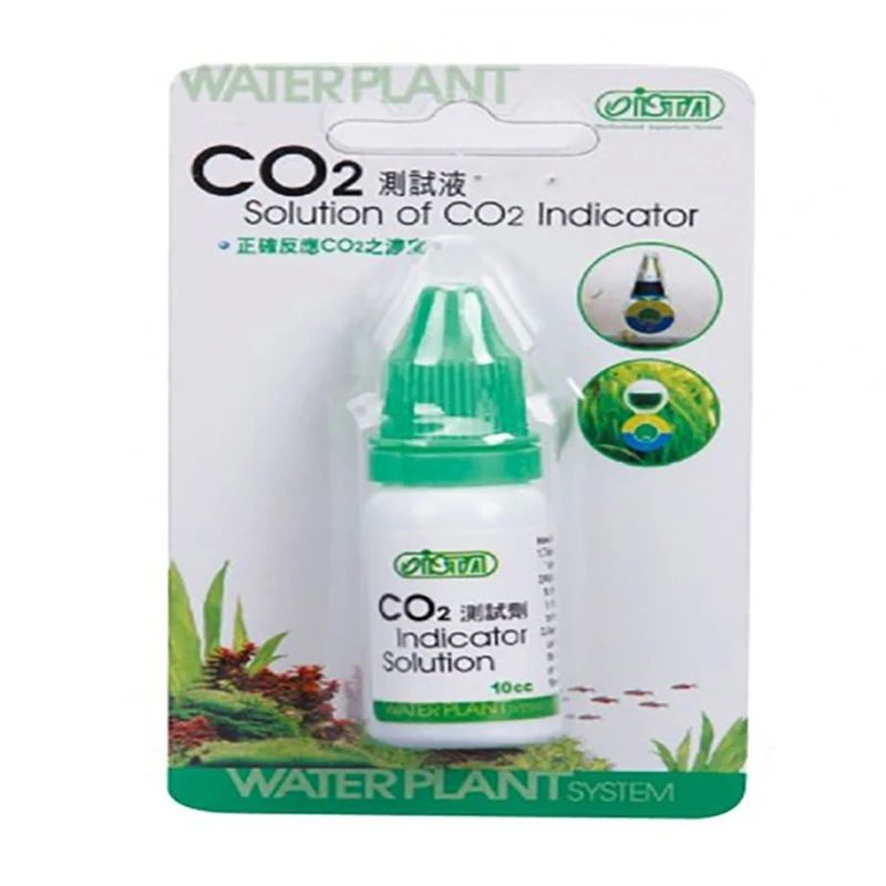 ISTA Glass Aquarium CO2 Test Kit Solution of CO2 Indicator for Water ...