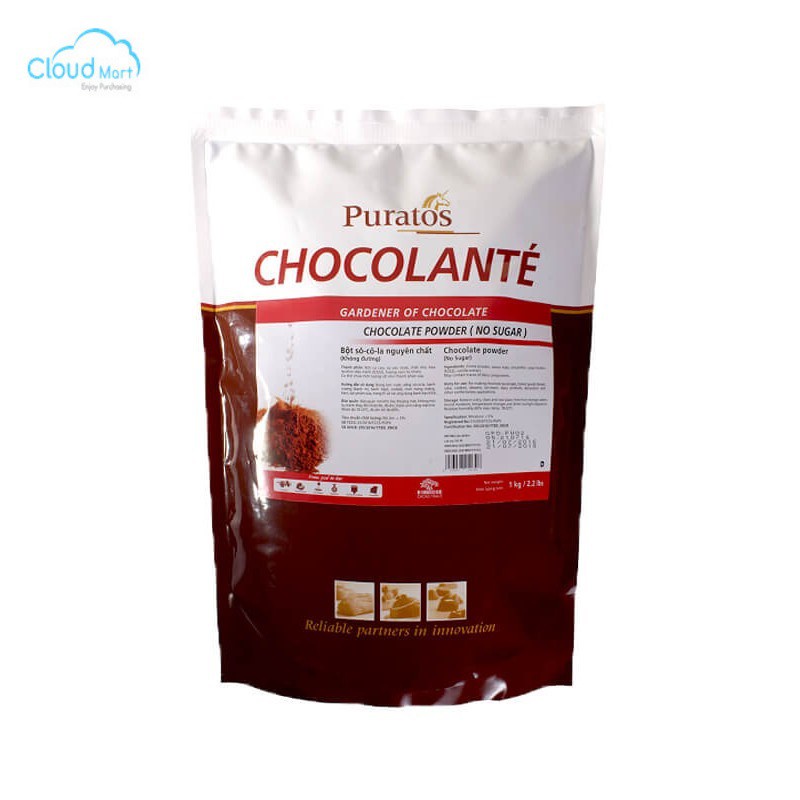 Pure Puratos Chocolate Powder 1kg - Ingredients for preparing CLOUD ...