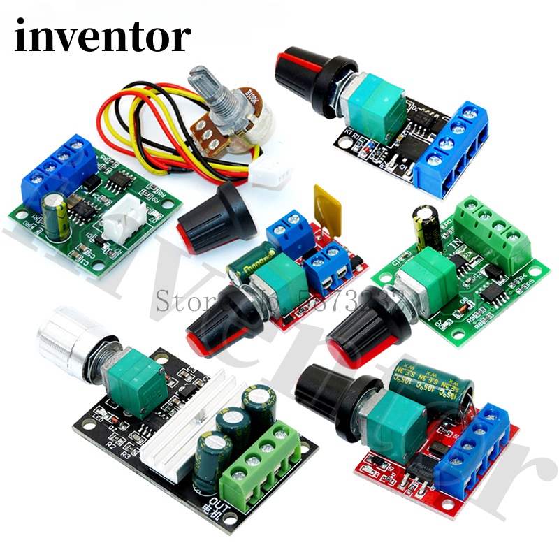 DC 1.8V-35V 2A 3A 5A 10A 30W 80W 90W PWM Motor Speed Controller Low ...