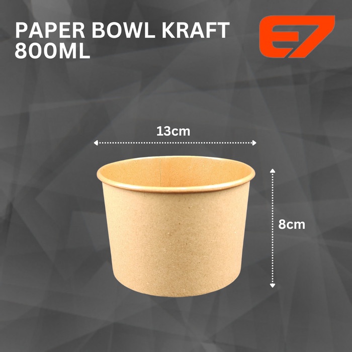 PUTIH White Paper Bowl - Paper Bowl, Rice Bowl 360/500/650/800ml ...
