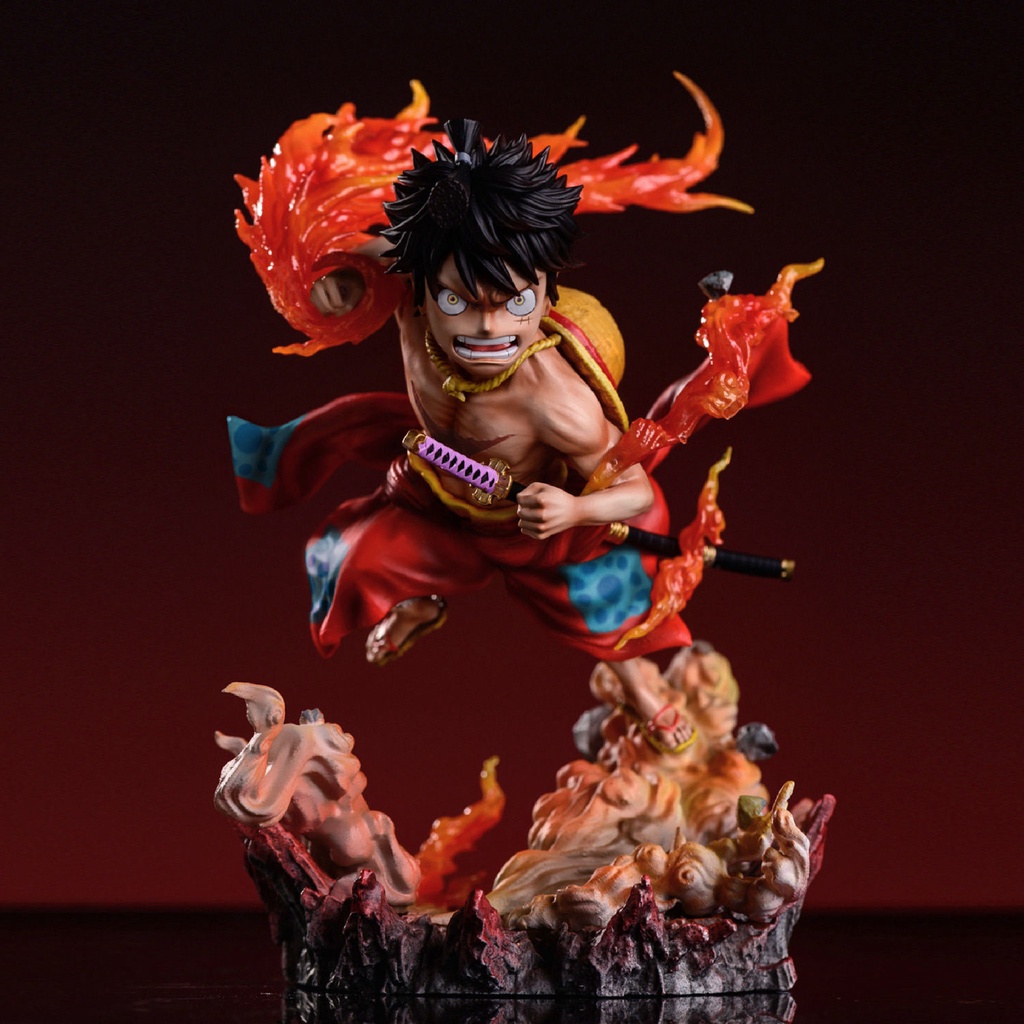 G5 One Piece Fire Fists Scene Three Brothers Luffy Assa Bo Garage Kits ...