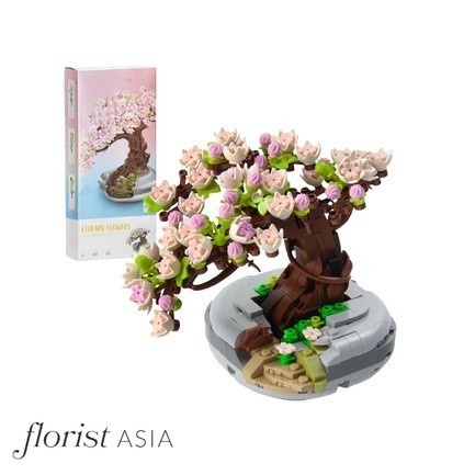 Nano Block Bricks Lego Flower LOZ Mini SAKURA Puzzle Building Blocks ...
