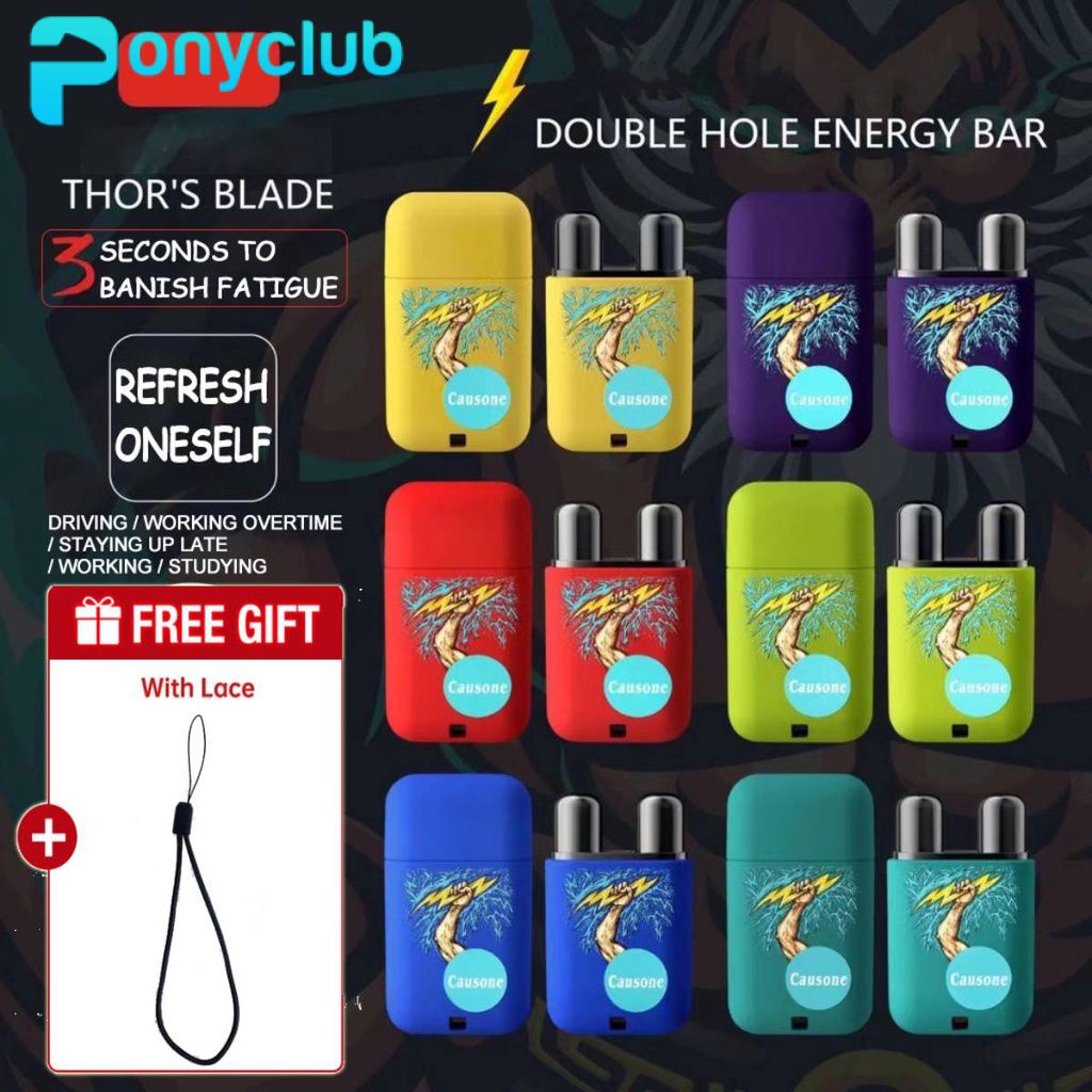 [COD & HOT Sale] With Lace Causone Double Hole Vital Oil Energy Bar ...