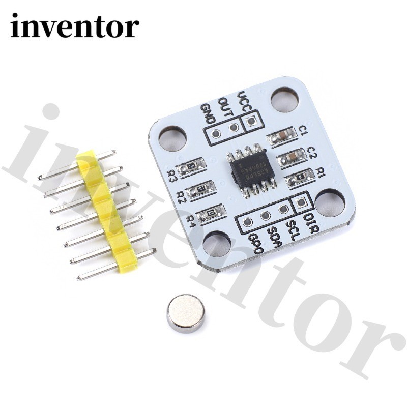 As5600 Magnetic Encoder Magnetic Induction Angle Measurement Sensor