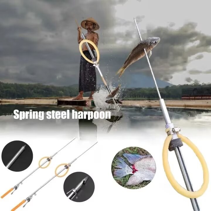 Diving Harpoon For Fishing Loach Eel Lobster Durable Stainless Steel ...