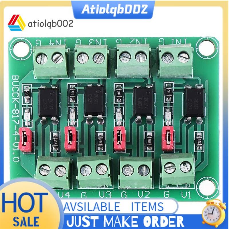 817 Optocoupler 4 Channel Voltage Isolation Board Voltage Control ...