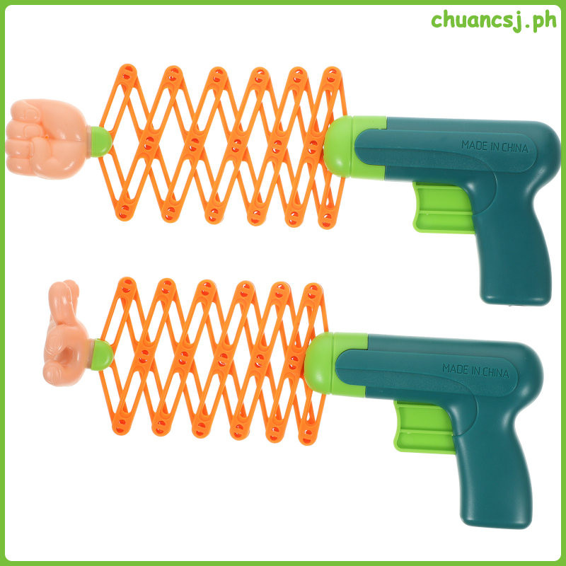 2 Pcs Extendable Arm Grabber Toys Retractable Fist Kids Spring ...