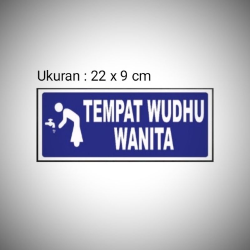 Women's Ablution Place, Acrylic Sign Board, Acrylic label Sign | Shopee ...
