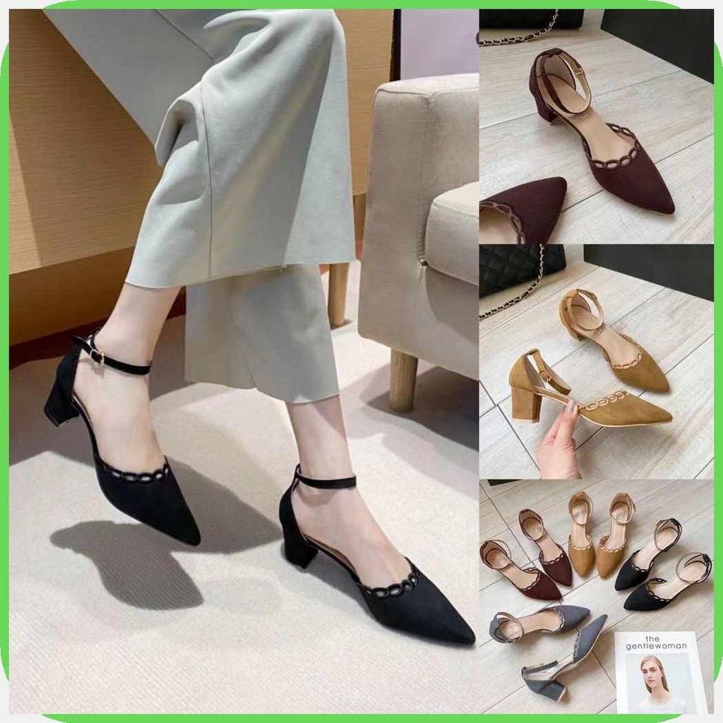JK+TB-COD*n*8911-8*v?Stylish*p?Pointed*u?Heels*n?For*V?Women | Shopee ...