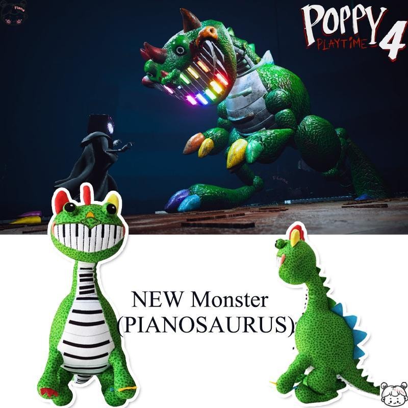 Poppy Playtime 4 Pianosaurus Stuffed Animals Plush Horror Game ...
