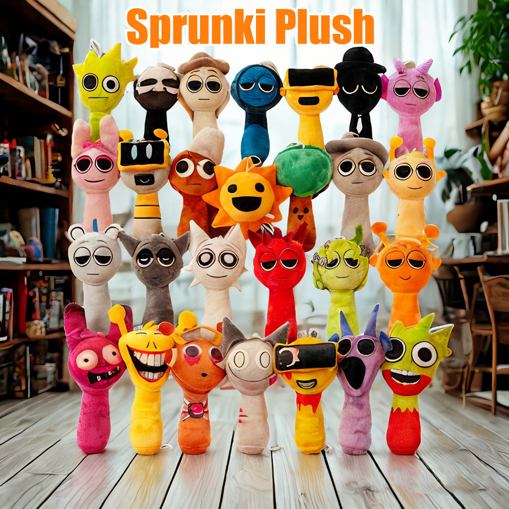 Sprunki Plush Toy Incredibox Sprunki Horror Game Plush Toys Christmas ...