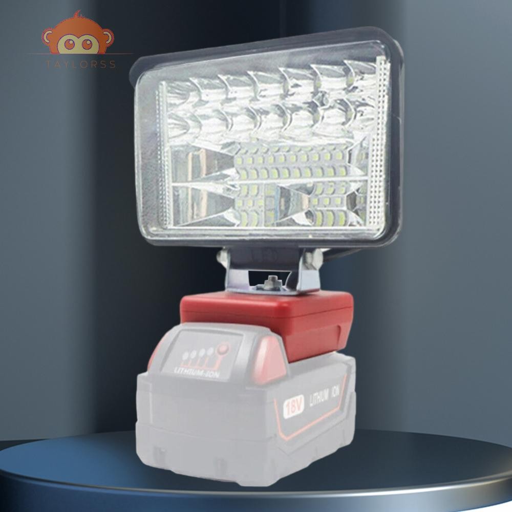 3\" Super Bright LED Work Light 2800LM 12W Flashlight Electric 180 ...