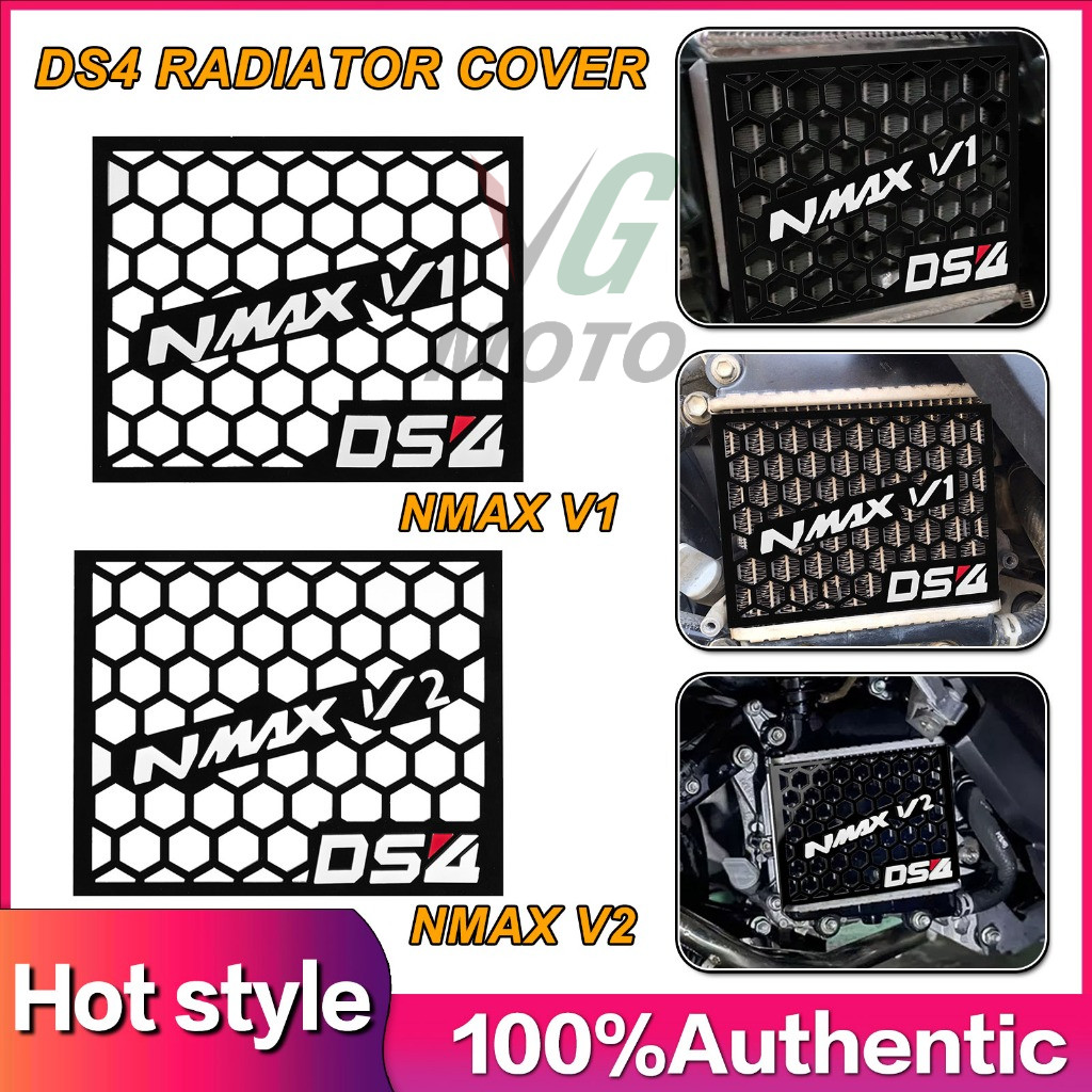 DS4 Radiator cover for NMAX v1/v2 acrylic radiator cover for motorcycle ...