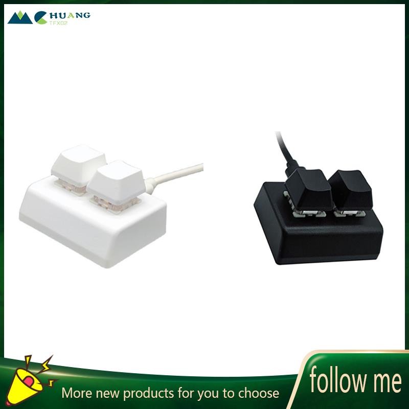【chuangtfx02】2 Keys Macro Programming Keyboard RGB Mini Keyboard Gaming ...