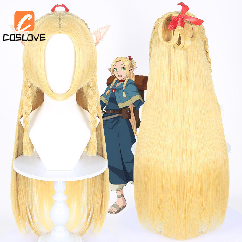 Anime Delicious in Dungeon Marcille Donato Cosplay Wig Suit for Woman ...