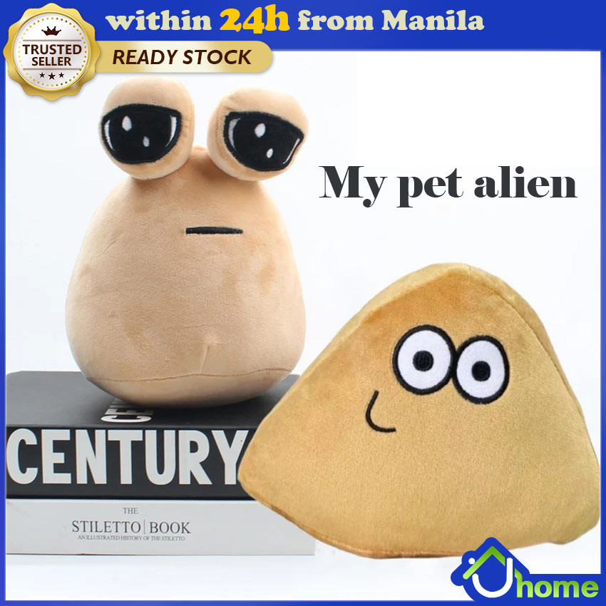 【SOYACAR】Alien Pou Plush Toy Game My Pet Figure Cartoon Alien Plushie ...