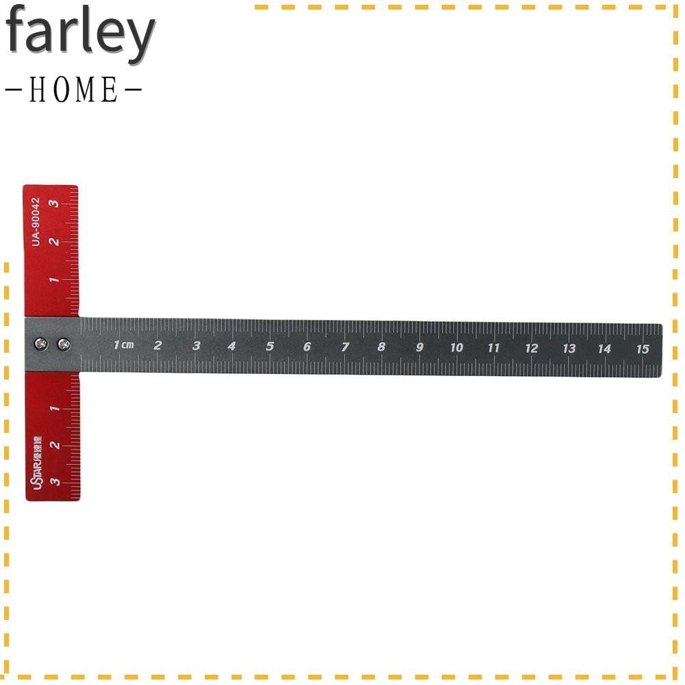 FARLEY T-Ruler, 6 inch Aluminum Alloy T-Shaped Square Ruler ...