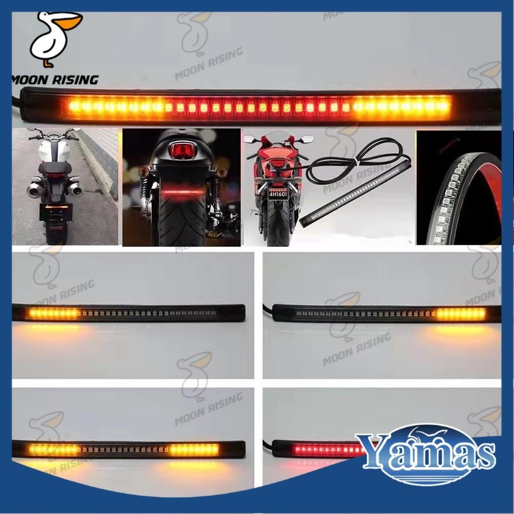 MOTORCYCLE LED FLEXIBLE 5 WIRE 4902 SIGNAL LIGHT STOP LIGHT STRIP ...