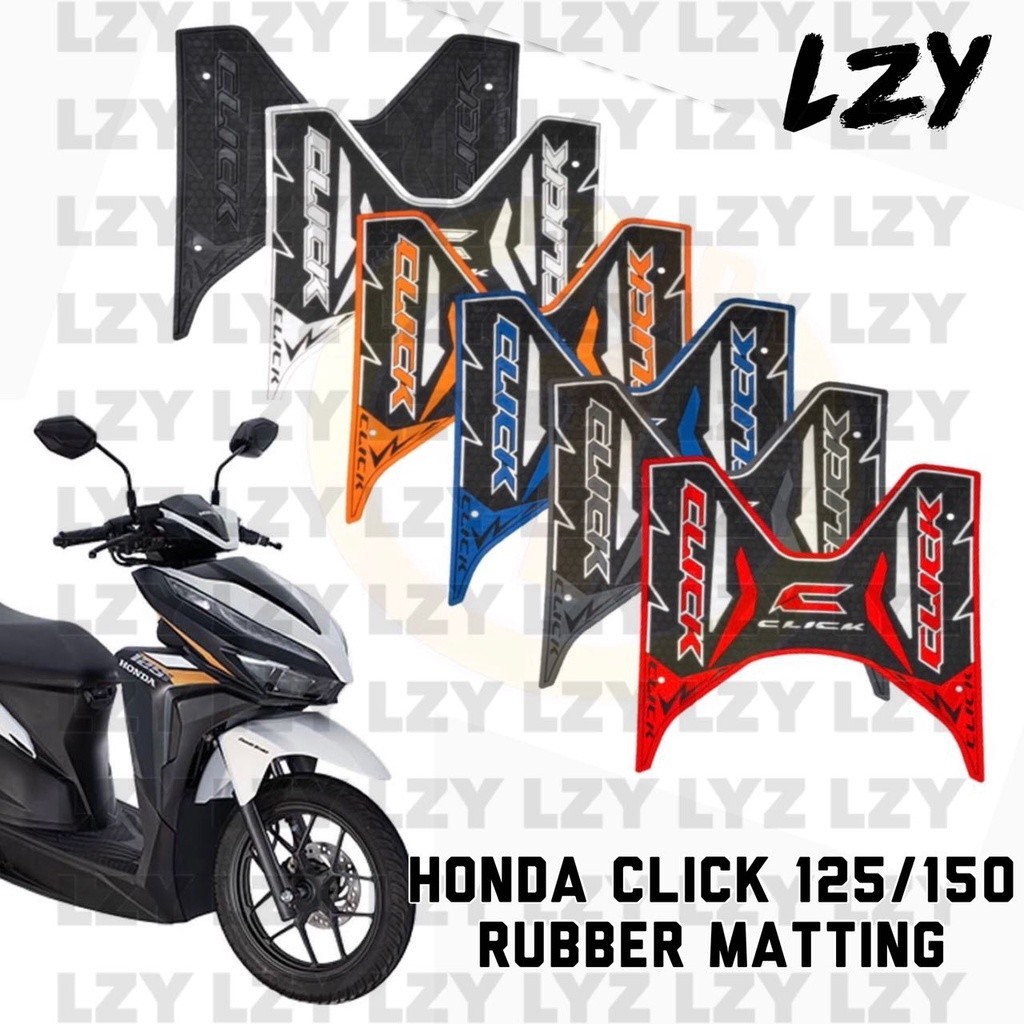 Honda Click V1 V2 125 150 Rubber Matting Anti Slip Premium Quality with ...