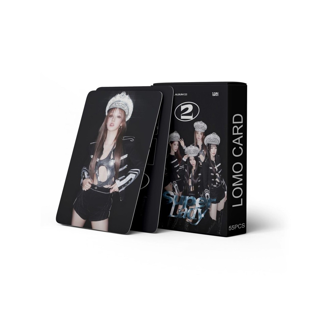55pcs (G)I-DLE Lomo Cards 2nd Full Album [2] Super Lady Photocards ...