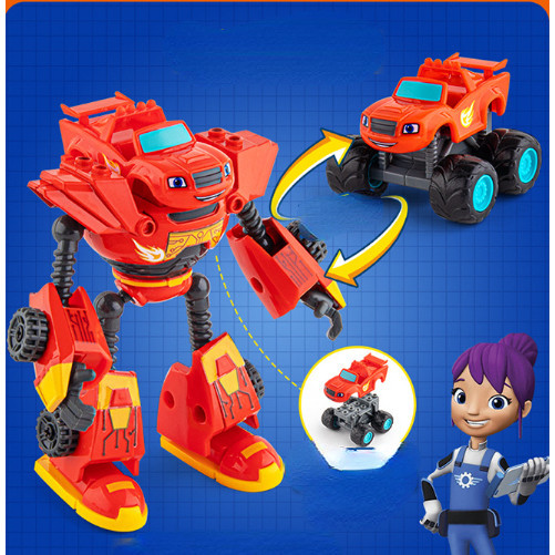 Blaze And The Monster Machine Toys For Kids Robot Transformable Car ...