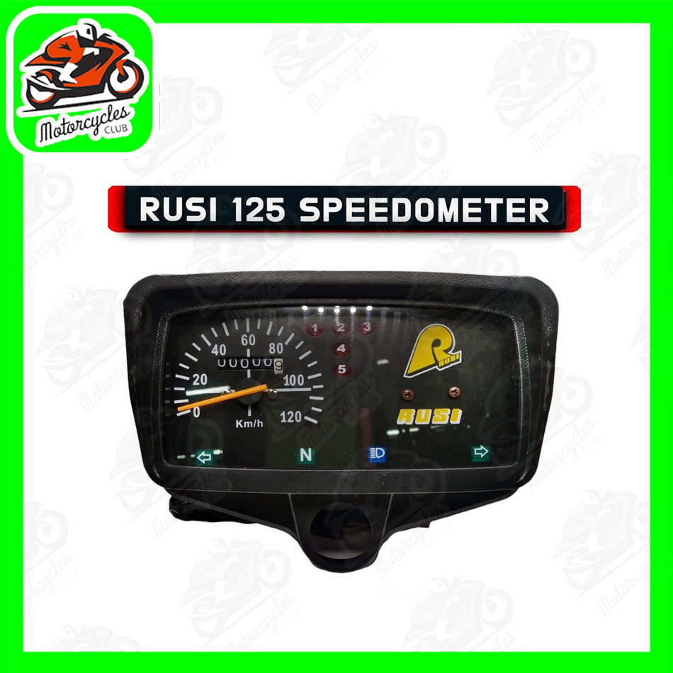 SPEEDOMETER For RUSI/TMX 125 ASSY [HURRICANE SPEED] | Shopee Philippines