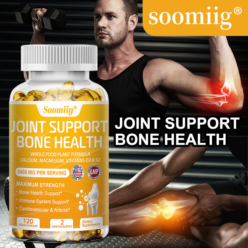 Soomiig Bone Recovery + Vitamin K2 +D3 Vitamins and Minerals for Bone ...