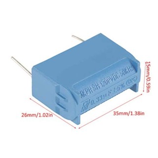 REFINEMENT BM Capacitor, 0.33uF MKPH, High voltage 630V AC 1200VDC for ...