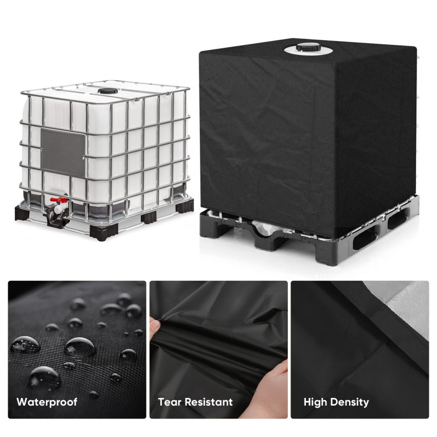 1000L Water Tank Protective Cover IBC Container Waterproof Dust ...