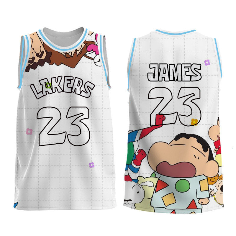 Summer Sports Outdoor Crayon Shin-chan Basketball Jersey | Shopee ...