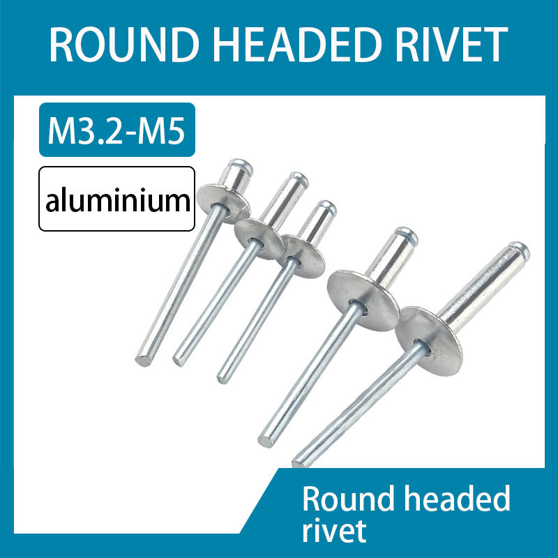 [Quick Shipment] Aluminum Big Cap Core Rivets Rivets Big Head Cap ...