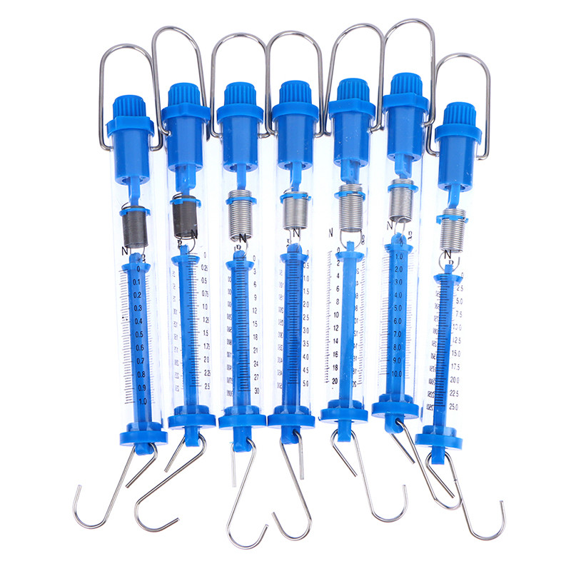 Meuctiffy Practical Newtons Spring Scale Tubular Dynamometer Plastic ...