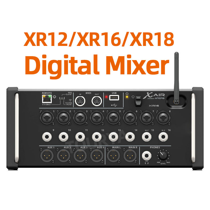 Air 1:1 XR12 XR16 XR18 Rack Mount Professional Digital Mixer Built-in ...