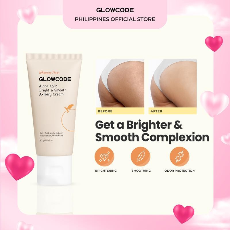 Glowcode Alpha Kojic Bright & Smooth Axillary Cream - Brighten Dark Areas of the Body | Shopee ...