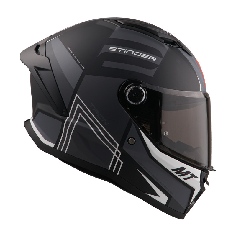 MT Stinger 2 G - TRON Full face Helmet (FREE Clear Visor) | Shopee ...