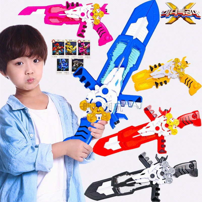 MINI FORCE Genuine MINI Agent Team Agent Team Transforming Dinosaur Robot MINI Commando Children ...