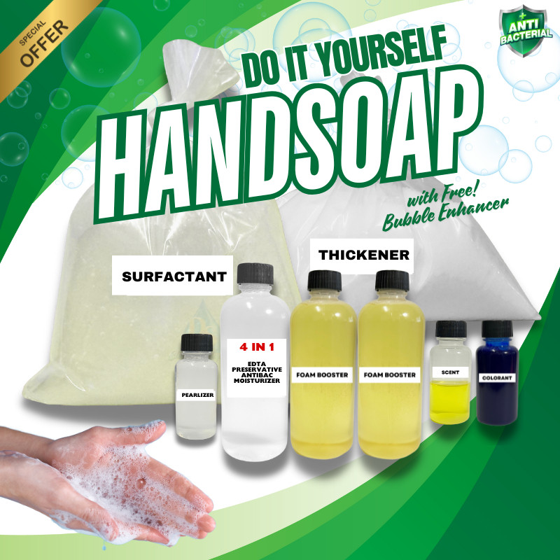 DIY LIQUID HAND SOAP WITH MOISTURIZER DIY KIT 17- 18 LITERS YIELD WITH ...
