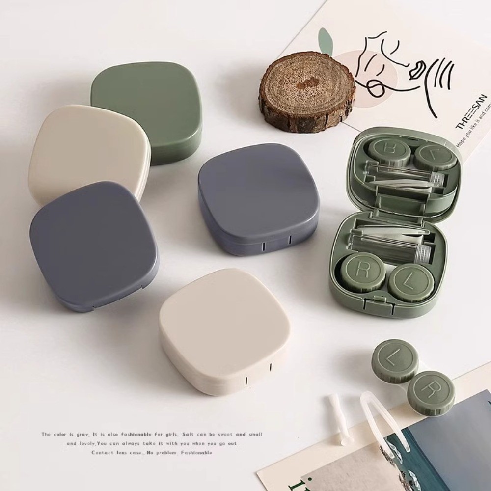 Ins- Contact Lens Box for Women Portable Compact High-end Contact Lens ...