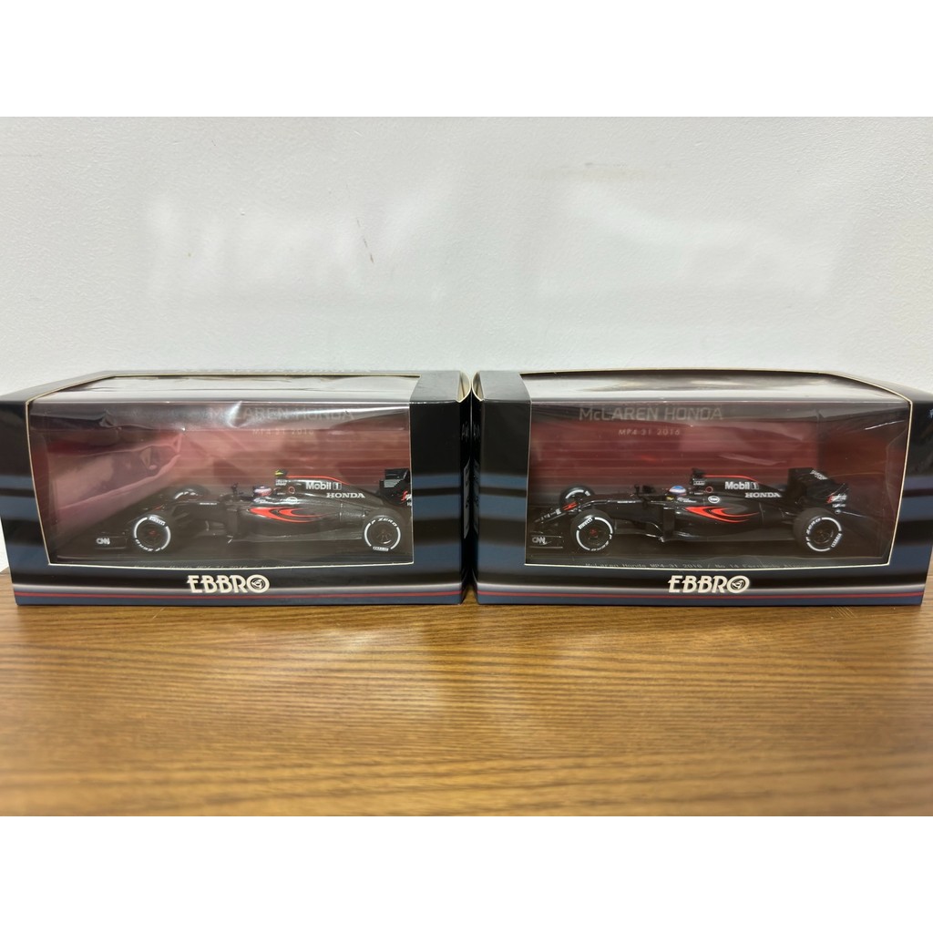 [Ready Stock] EBBRO 1/43 F1 Car Model Double Car McBRO Honda MP4-31 ...