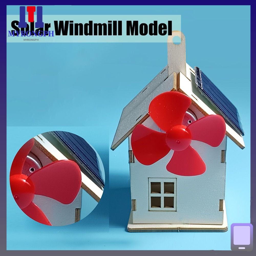 MYRONGPH Windmill Model, Power House Decoration Science Toy, Creative ...
