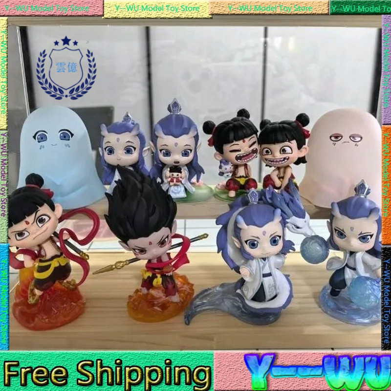 Nezha2 Born Bonds Series Blind Box Nezha Anime Figure Mystery Box Nezha ...