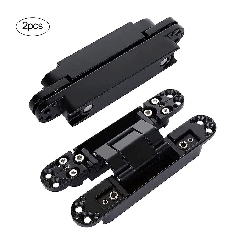 2pcs Hidden Door Hinges Invisible Hinges Concealed Hinges Zinc Alloy ...