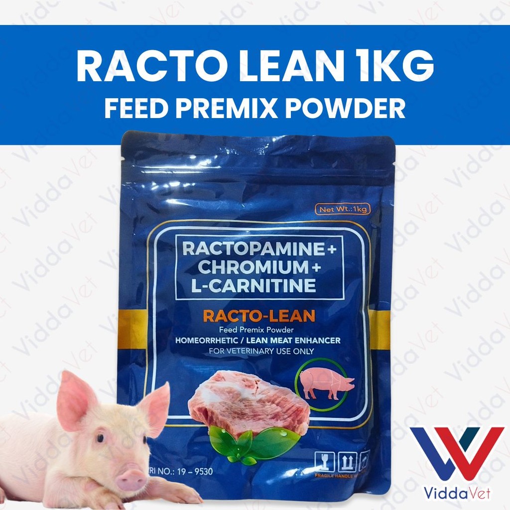 1kilo Racto Lean enhance weight gain improve carcass for pigs swine ...