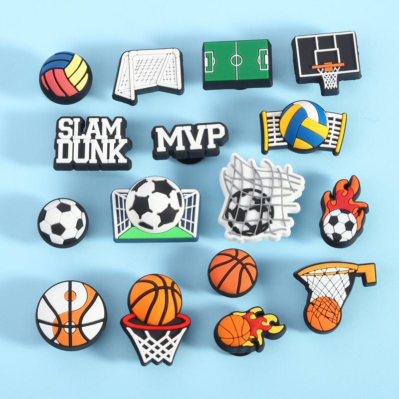 Basketball NBA Football Shoe Buckle TEMU s Charm High Quality Viral ...