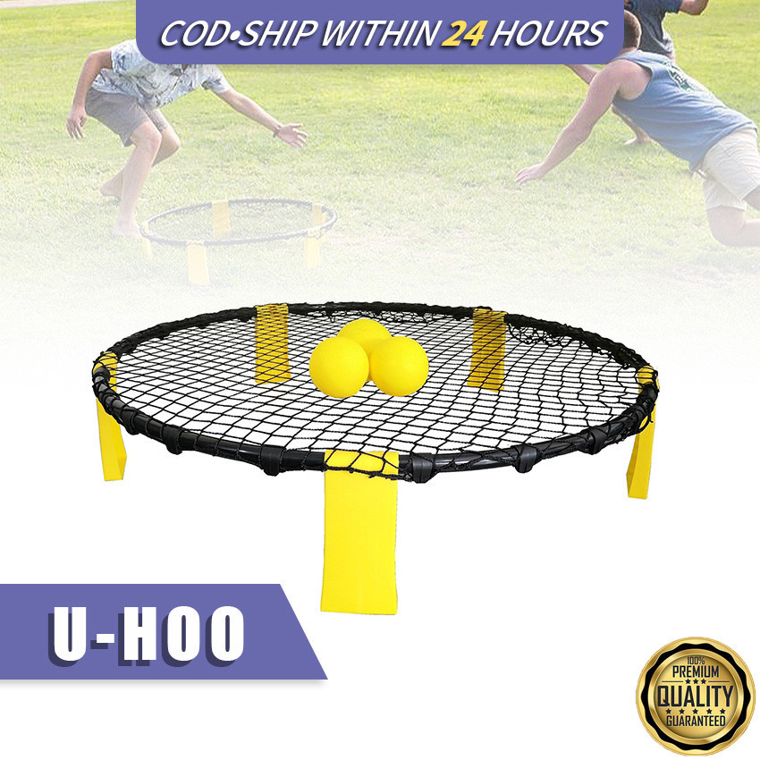 Spike Ball Set Mini Beach Volleyball Spike Ball Game Set Outdoor Team ...