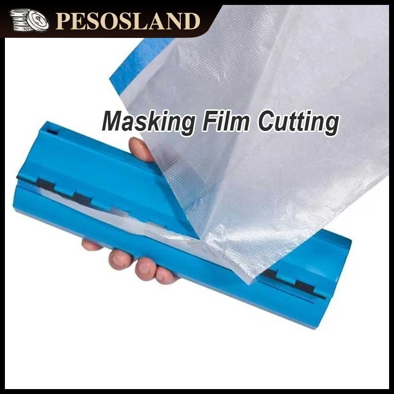 Masking Film Cutting Painters Tool Cutter Dispenser Tape Tool Masking ...