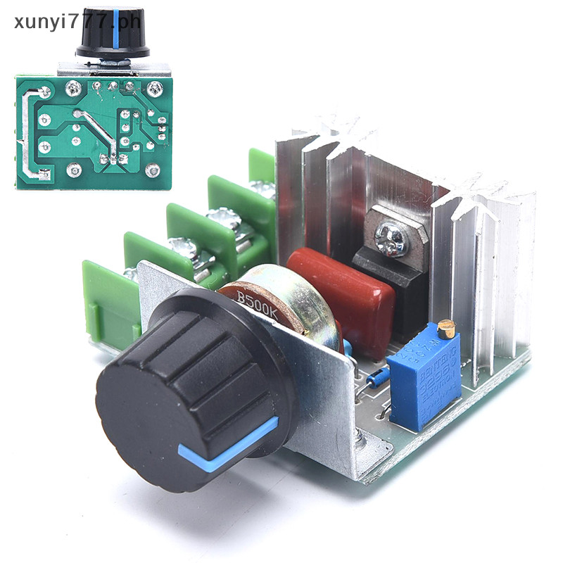 {XUPH} Dimmer 220V 2000W Speed Controller Dimmer Switch Electronic ...