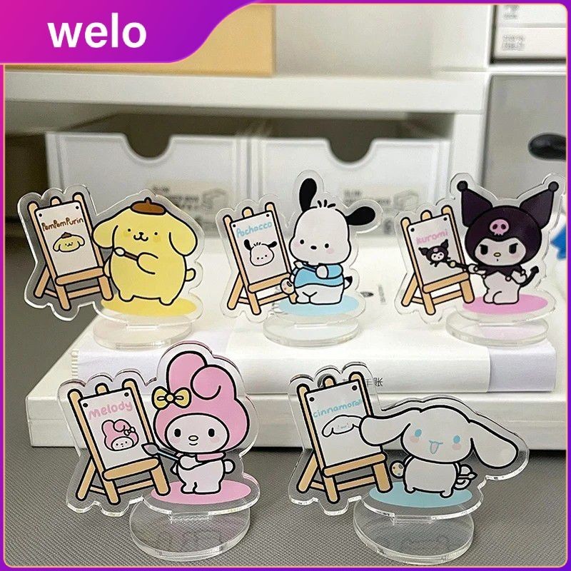WELO Sanrio Standing Sign Kuromi Hello Kitty Cinnamoroll Melody ...