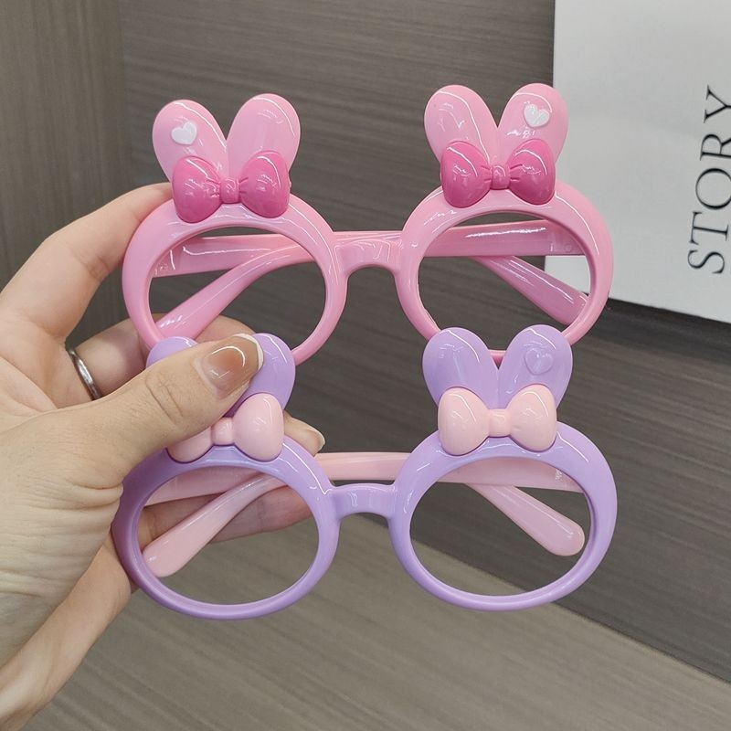 Girls Glasses Frame Children Lensless Toy Glasses Cute Rabbit Little ...